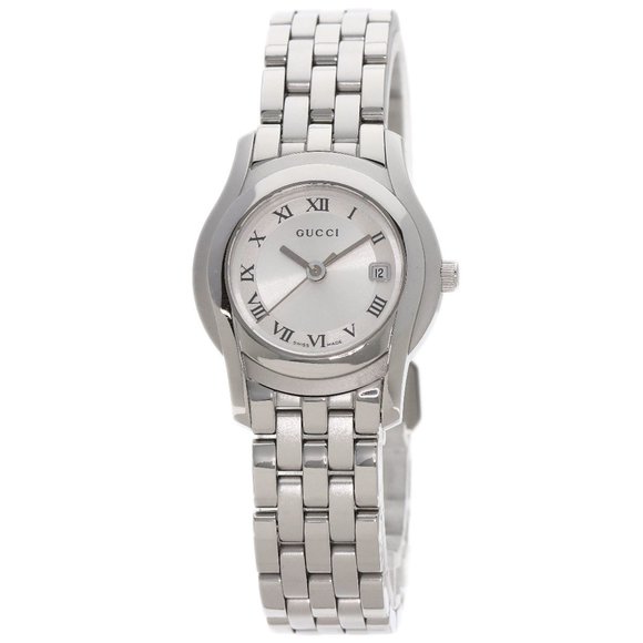 Gucci | Accessories | Gucci 550l Watch Stainless Steelss Ladies | Poshmark